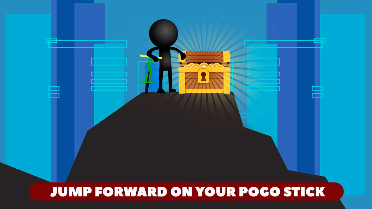 Stickman Pogo Stick Jumper Crash Test: Bouncing Ninja Reaction - App on ...