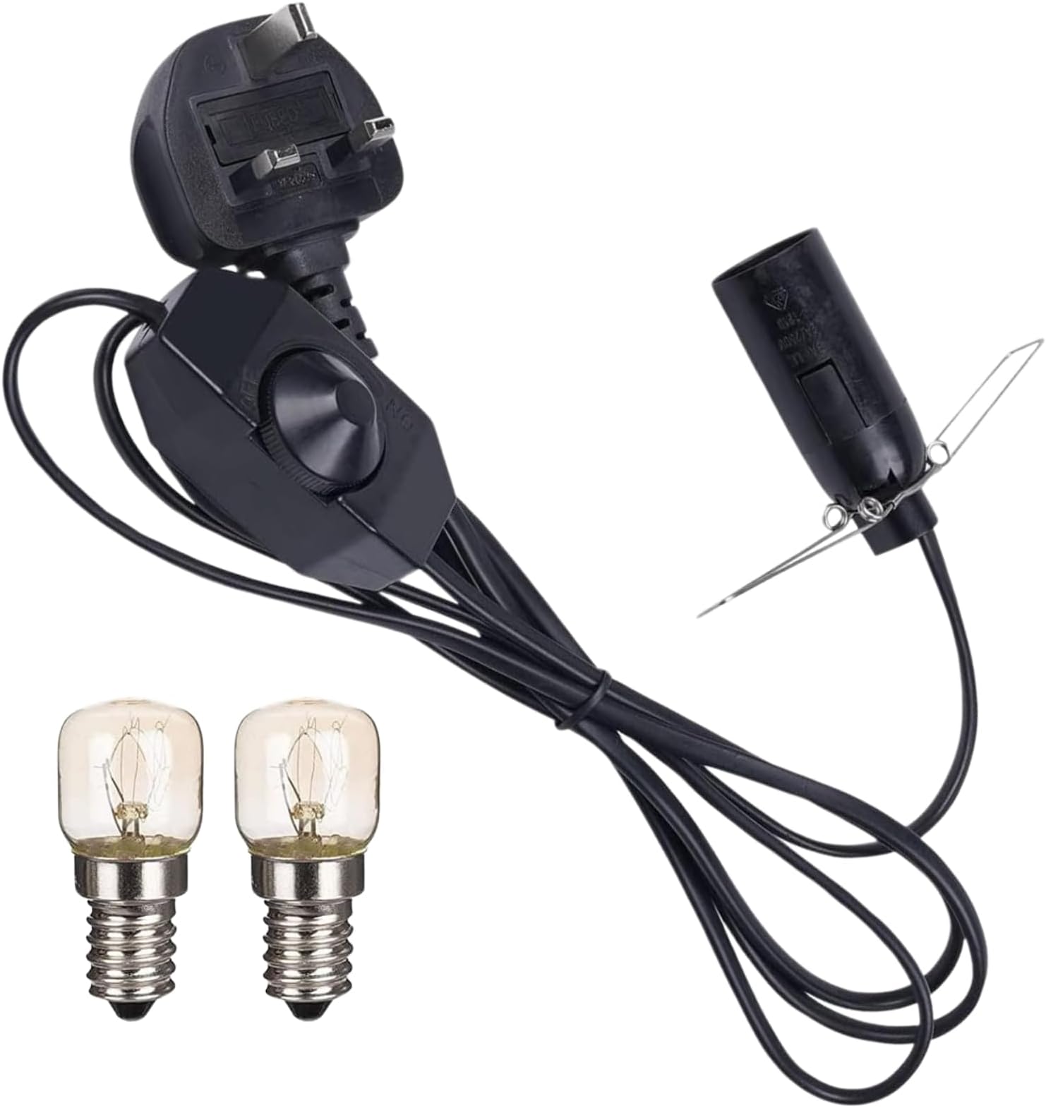 DECK INN Himalayan Salt lamp Replacement Light Fitting E14 Bulb Holder ...