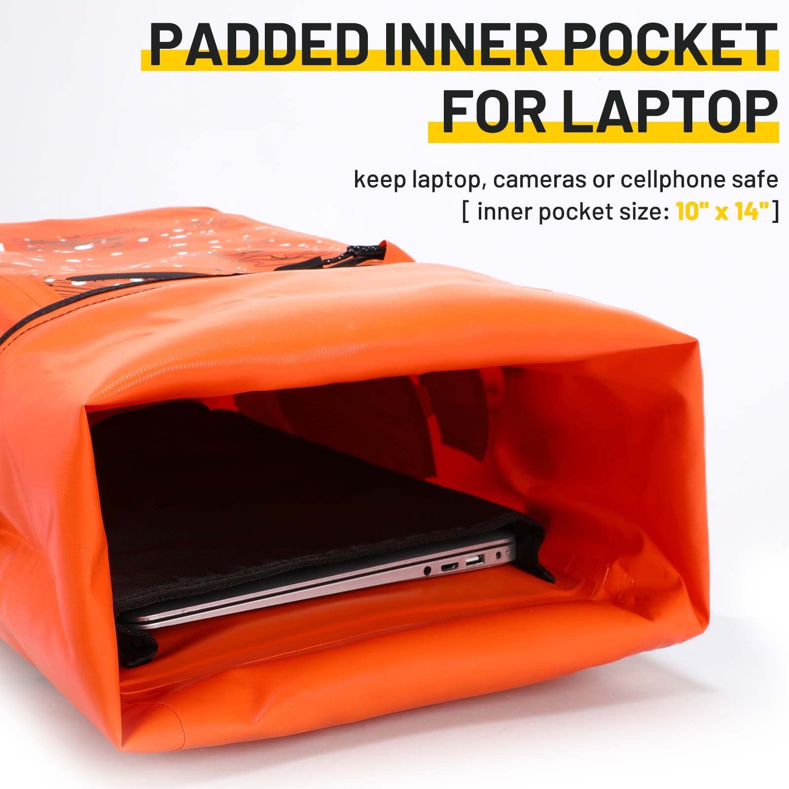 Snapklik.com : MIER Dry Backpack Waterproof Bag 30L Roll Top Floating ...