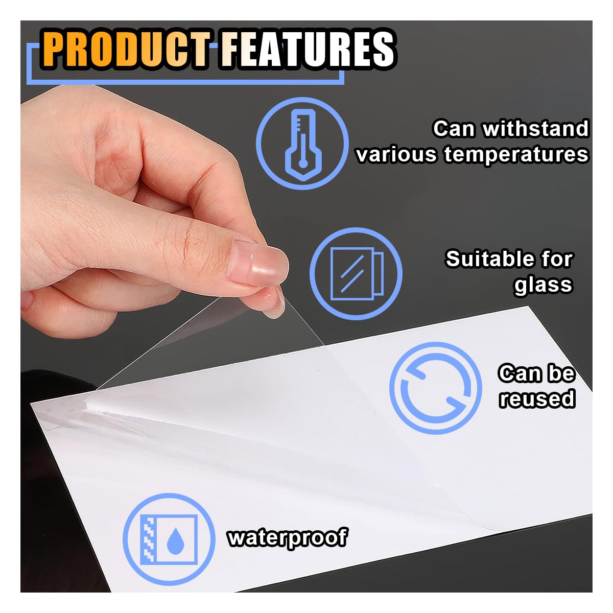 Snapklik.com : Smilfuy Car Windshield Sticker Decals, 6.3A6.3 Inch Car ...