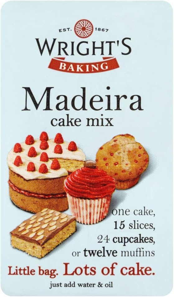 Wrights Madeira Cake Mix 500g : Amazon.co.uk: Grocery
