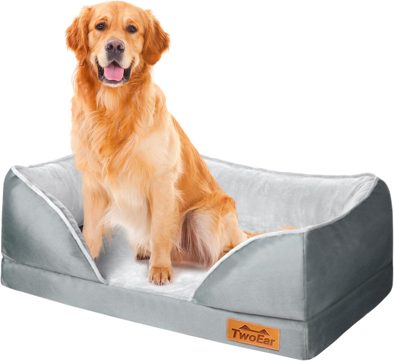 JOEJOY Cama rectangular para perros grandes, medianos y pequeños ...