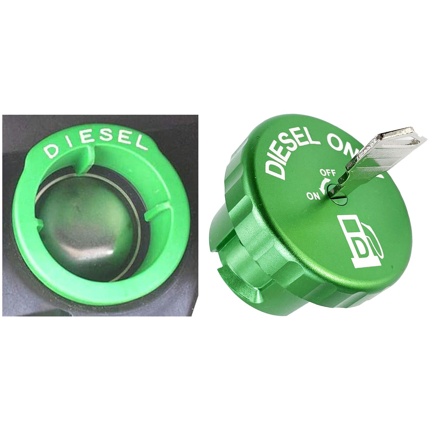 Snapklik.com : Diesel Fuel Cap For Dodge, Magnetic Ram Diesel Billet ...