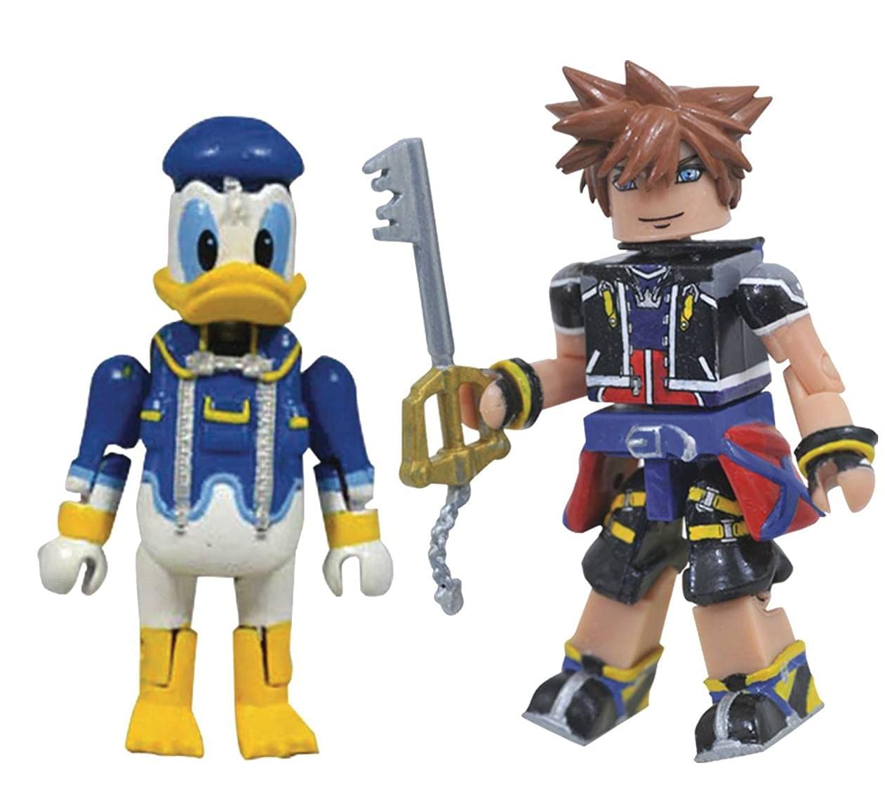 Amazon.com: Kingdom Hearts Minimates Series 1: | Sora & Donald Duck ...