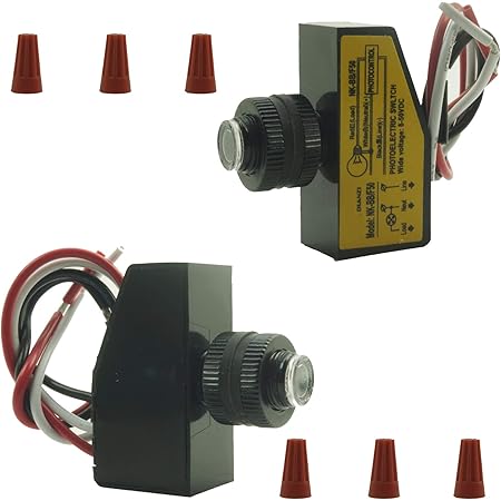 Woods 59408WD Outdoor Hardwired Post Eye Dusk to Dawn Light Control ...