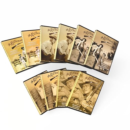 Amazon.com: The Rifleman Complete Series DVD Collection: Seasons 1-5: ...