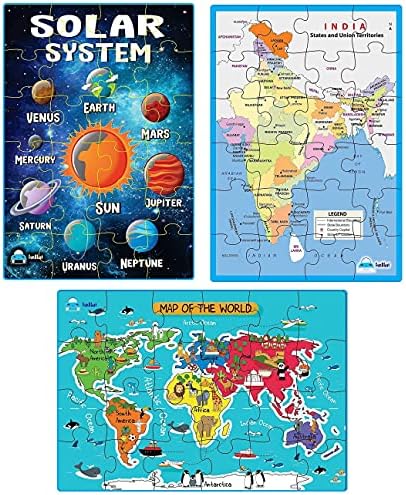 Buy Skillmatics India Map Puzzle - 70 Pieces, Educational Toy For ...