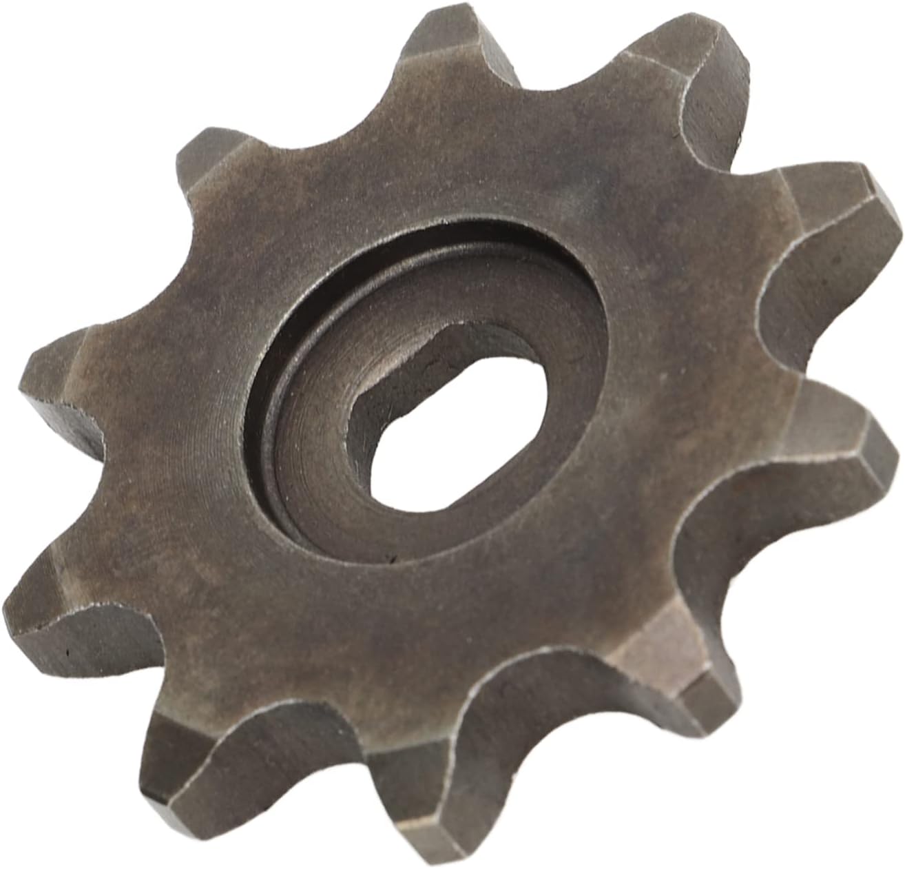 Funien 10 Teeth Bike Motor Sprocket, Carbon Steel Replacement 10T Bike ...