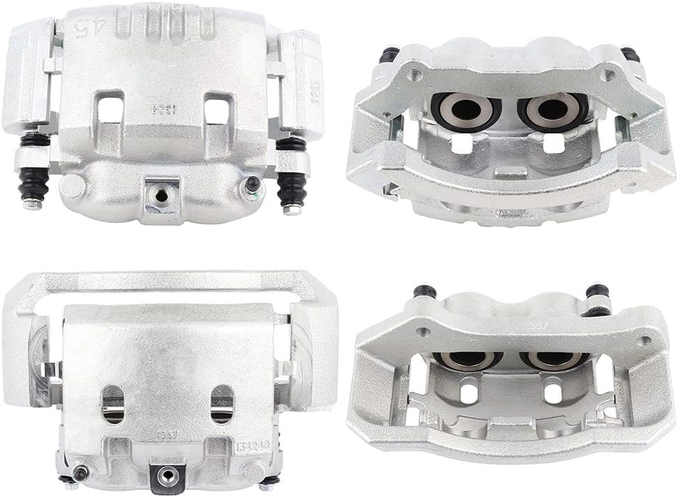 Amazon.com: SCITOO Front Rear(Left+Right) Brake Calipers With Bracket ...