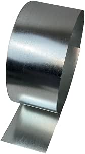 Flashing Kings 26 Gauge Galvanized Sheet Metal Flashing Roll (1, 2 in X ...