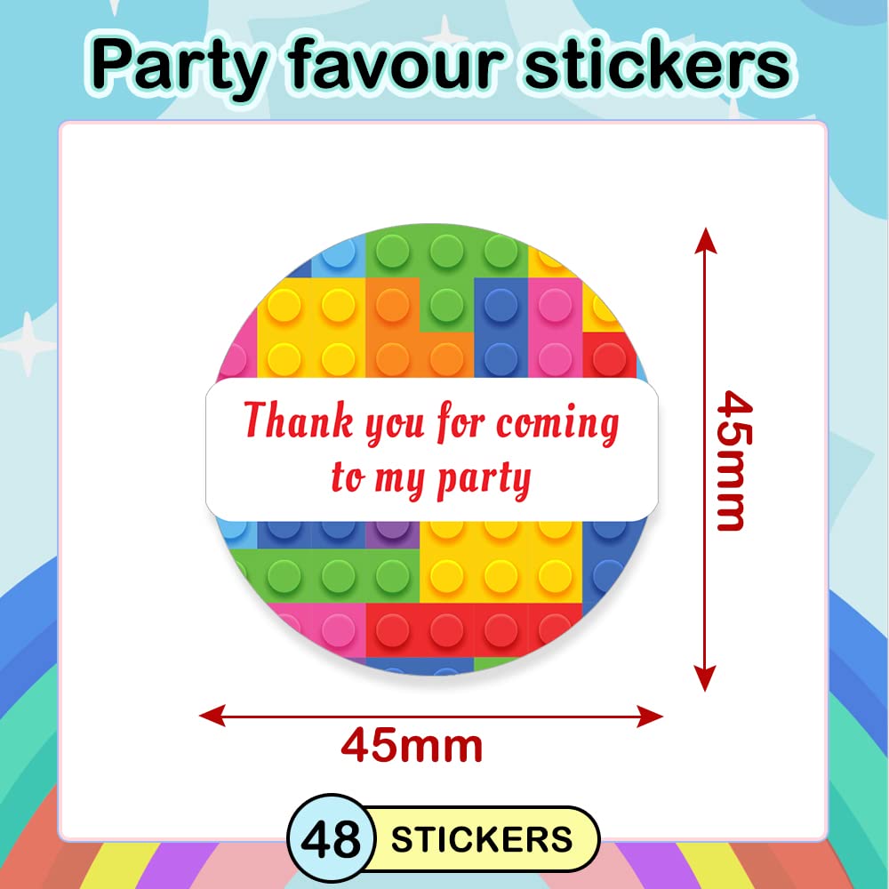 Printable Lego Brick Stickers