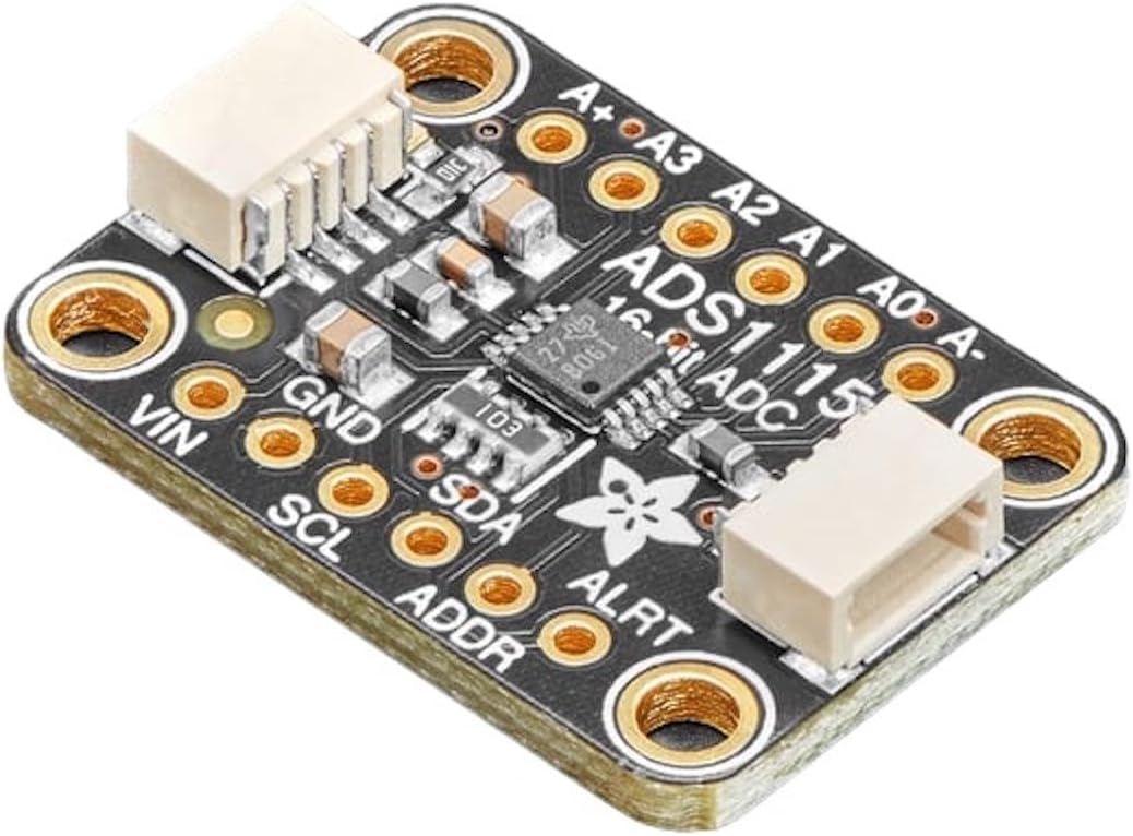 Adafruit ADS1115 16-Bit ADC - 4 Channel with Programmable Gain ...