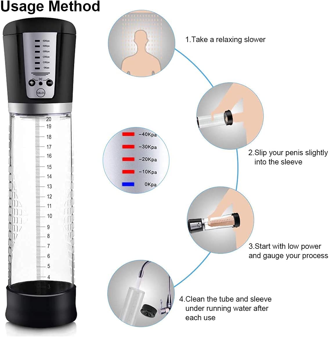 Juguetes Sexual para Hombres, Alargador De Pene para Hombre Bomba De ...
