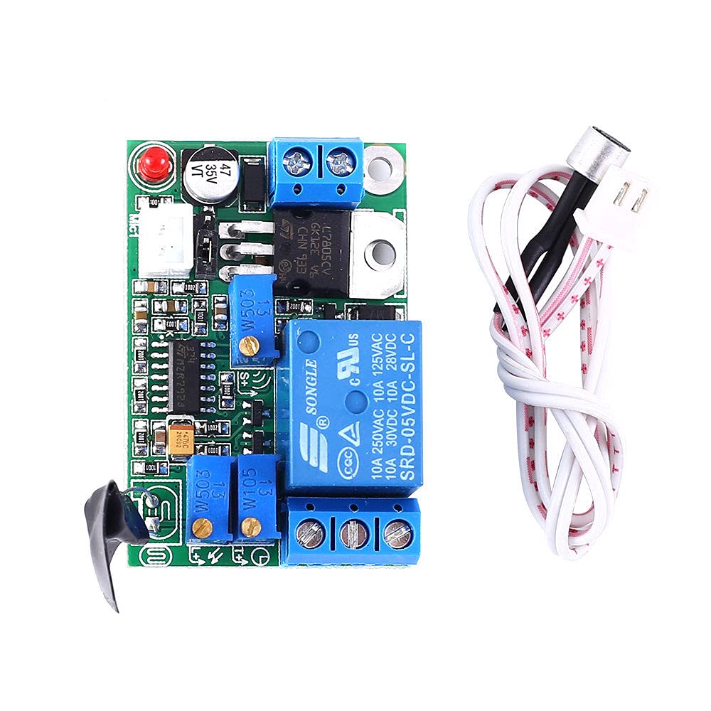 Amazon.com: Sound Sensor Module Microphone Light Sensor Controller ...