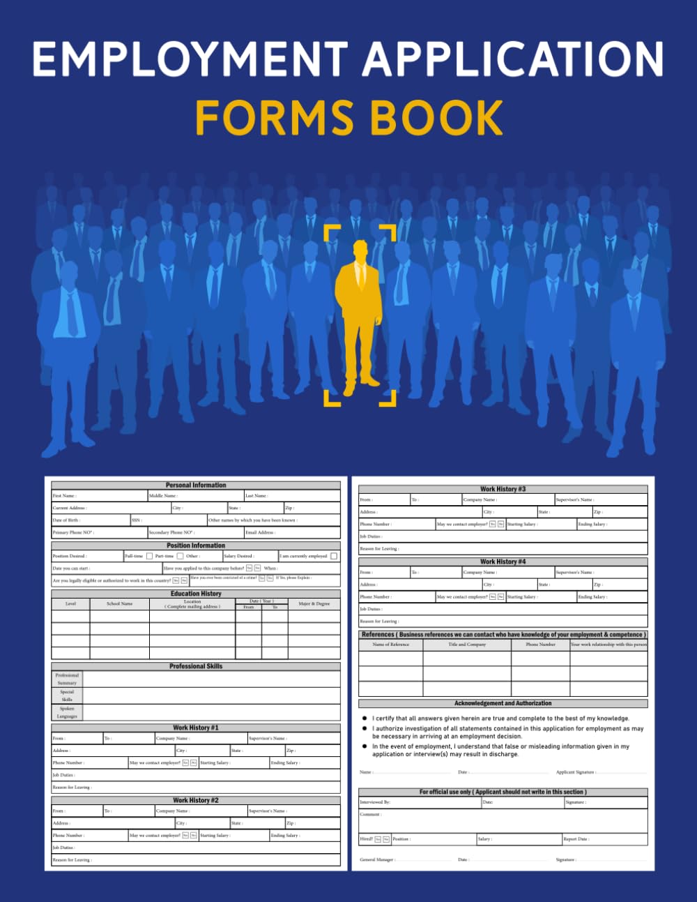 Standard Application For Employment