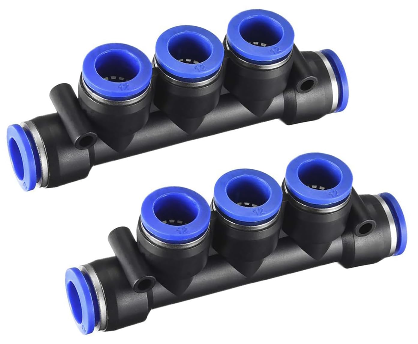 Amazon.com: PK-12(12mm) OD Quick Release Connectors Manifold，Inline ...