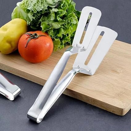Amazon.com: Stainless Steel 3in1 Kitchen Tong 2024 Upgraded Spatula ...