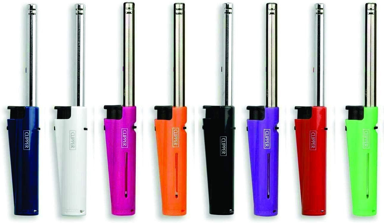Clipper Tube Lighter Long Refillable Oven Barbecues Gas Cookers Candle ...