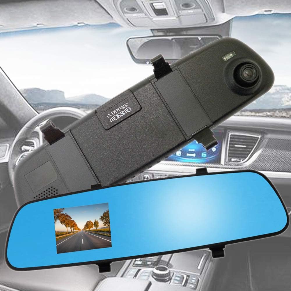 Amazon.com: Nitro 4X4 Dash Cam Rear-View Mirror : Electronics