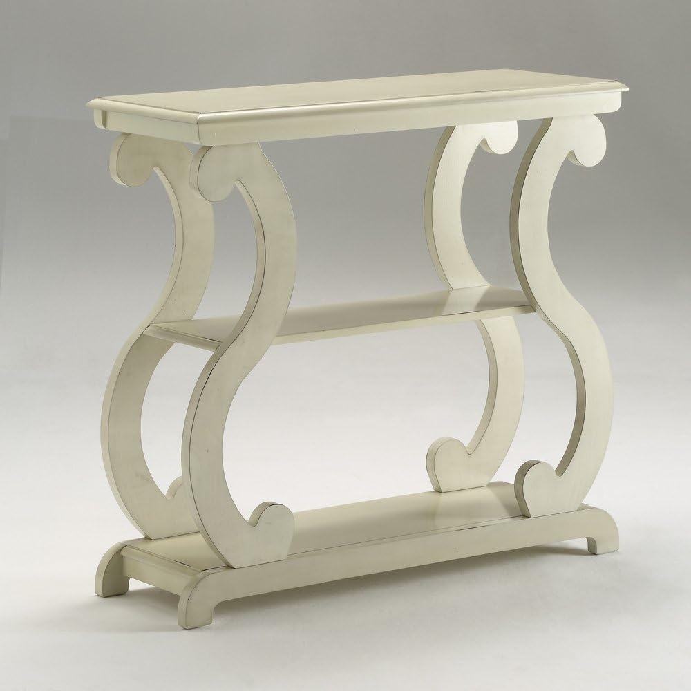 Amazon.com: Crown Mark Lucy Table Ivory, Console : Home & Kitchen
