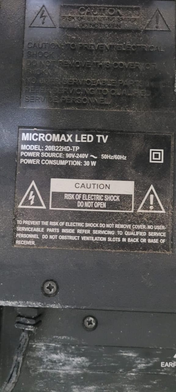 Buy LOHAYA Remote Compatible for Micromax LED LCD Tv Remote Control ...