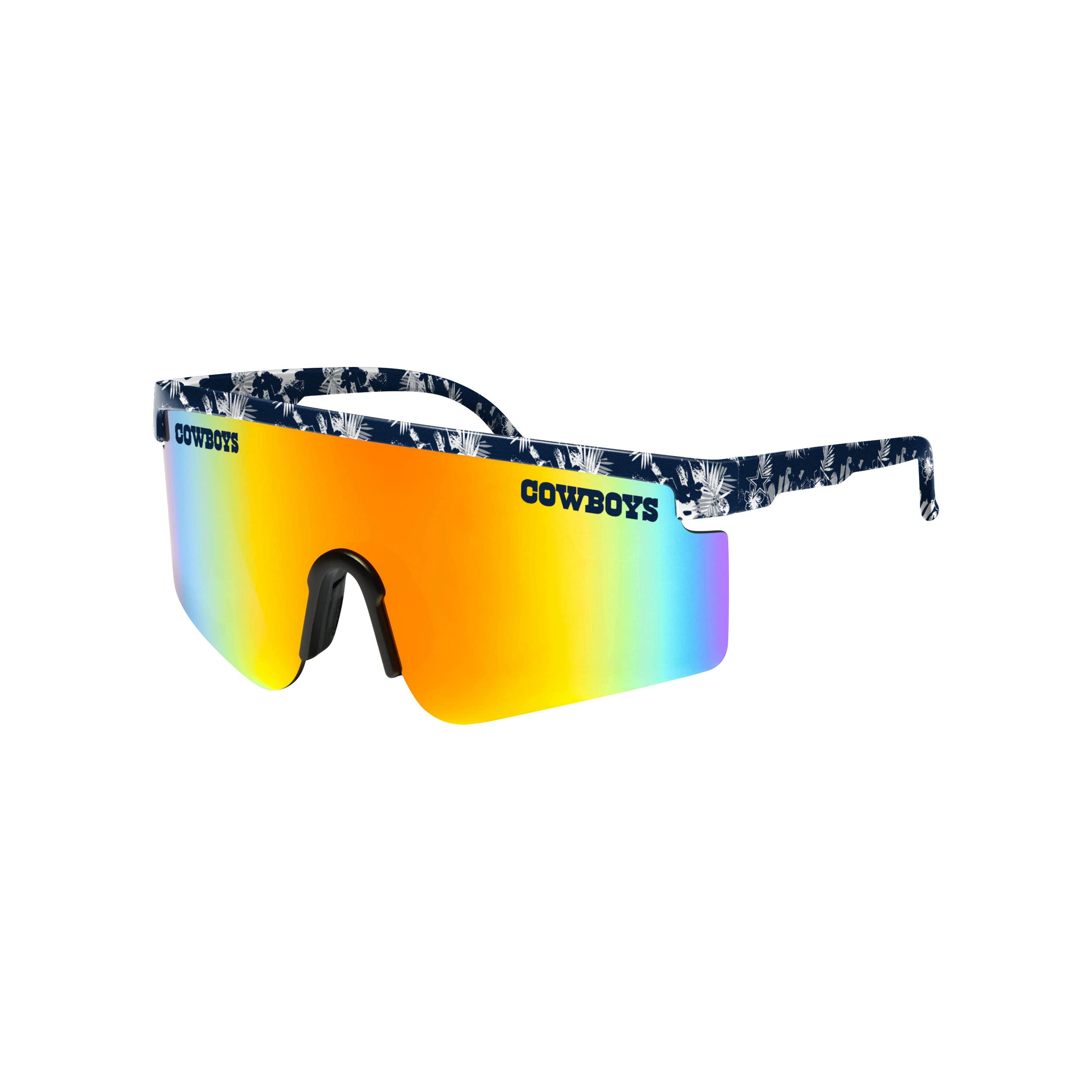 Snapklik.com : Dallas Cowboys NFL Floral Large Frame Sunglasses