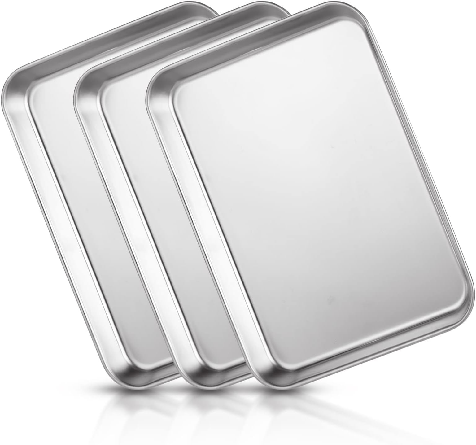Amazon.com: COYMOS 3 Pack Surgical Tray, Stainless Steel Tray for Lab ...
