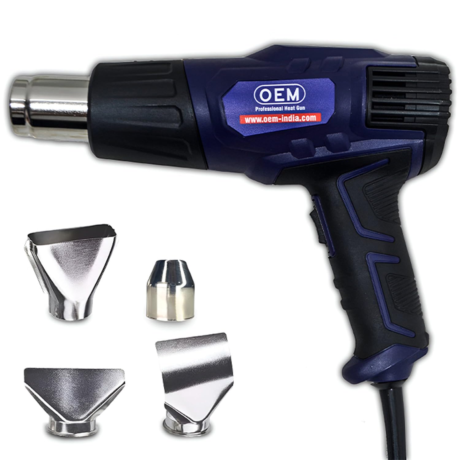 OEM Heat Gun 2000W With Dual Temperature Mode (2 Air Flow Mode) & 4 ...