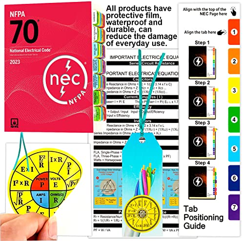 Snapklik.com : National Electrical Code 2023 NEC Code Book Tabs (Book ...
