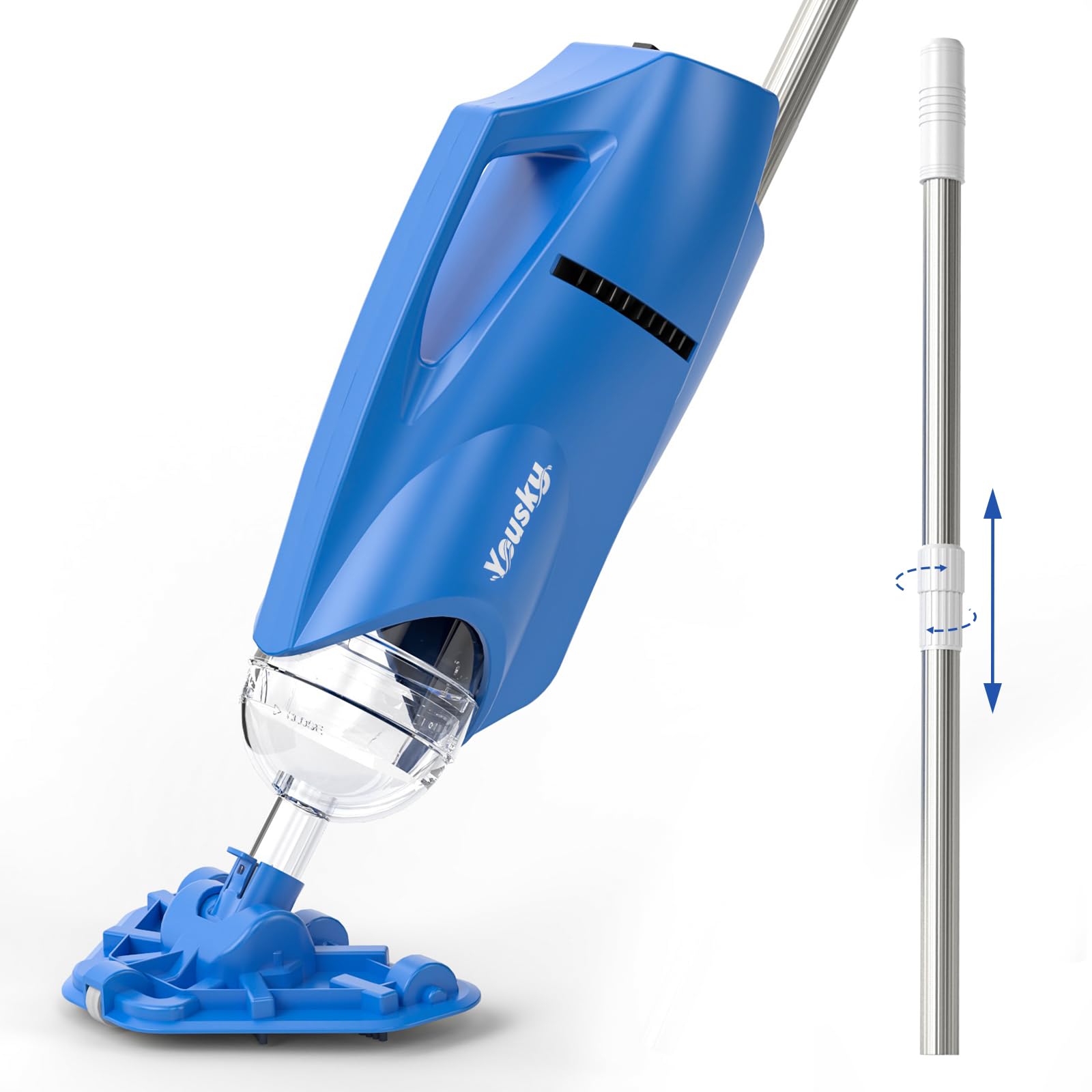Snapklik.com : Cordless Pool Vacuum For Inground & Above Ground Pools ...