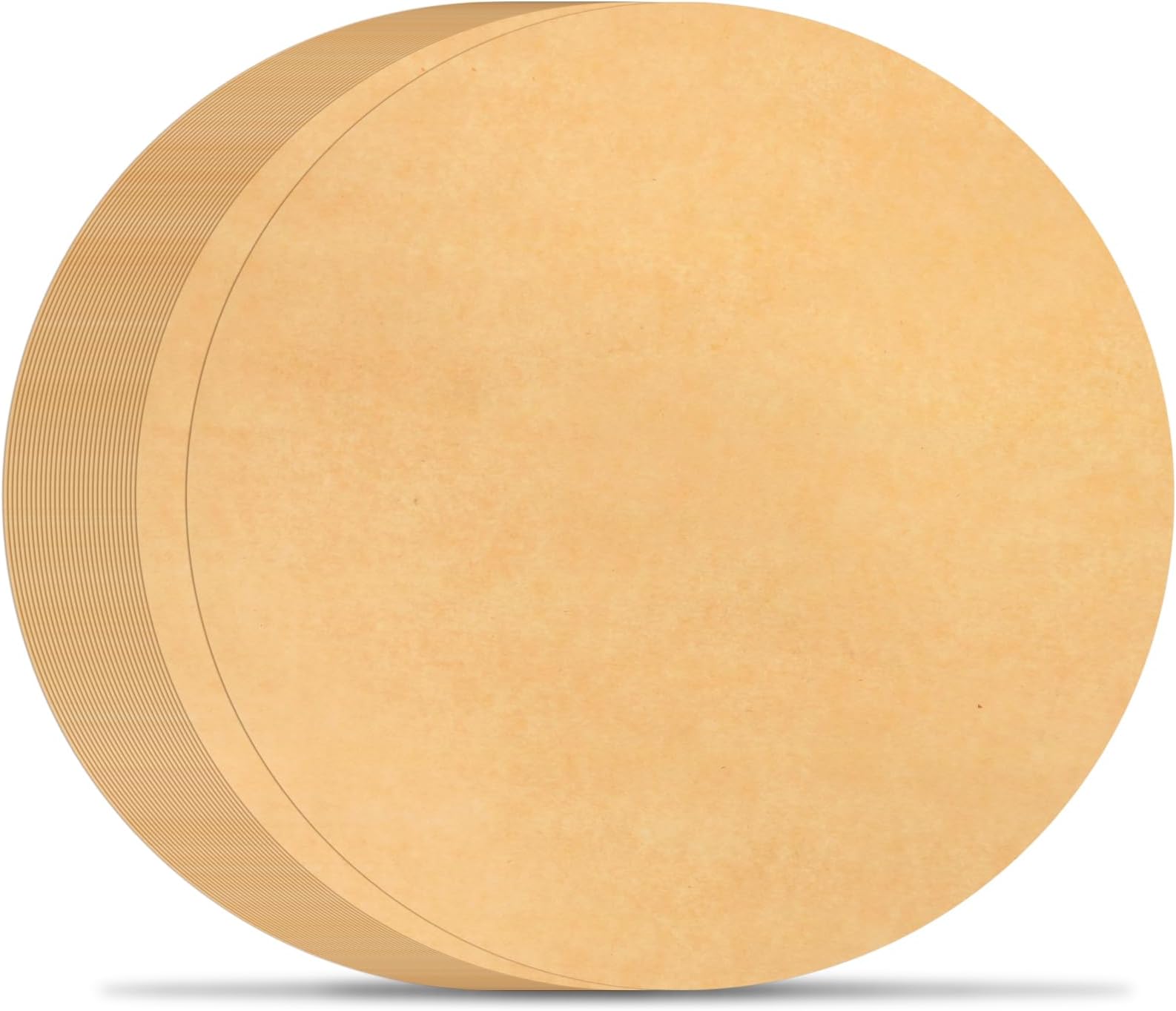 Amazon.com: Worthy Liners Natural Parchment Paper Round/Circles 35 Pack ...
