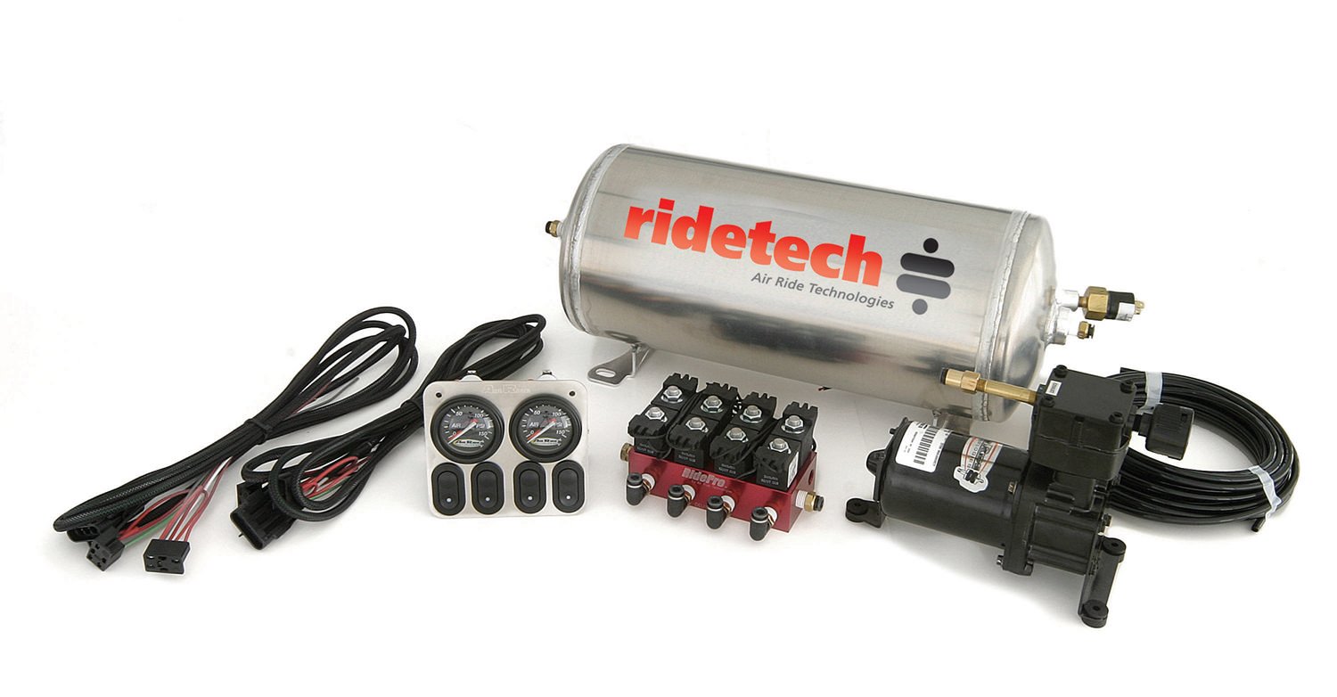 Amazon.com: RideTech 30154000 Manual (4-Way) Air Compressor System ...