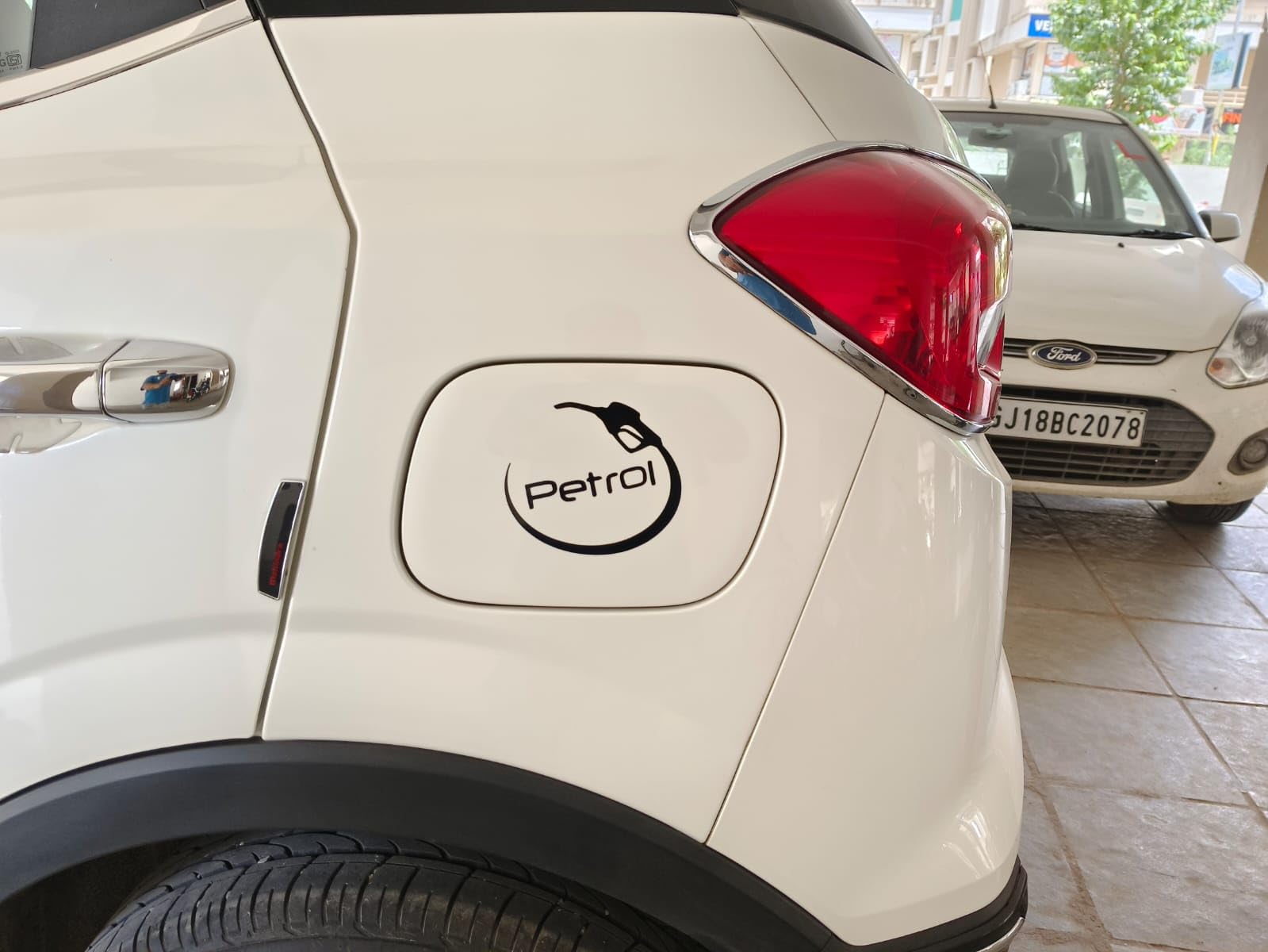 Dikoria Petrol Car Sticker for Fuel Tank, Waterproof Vinyl Sticker in ...