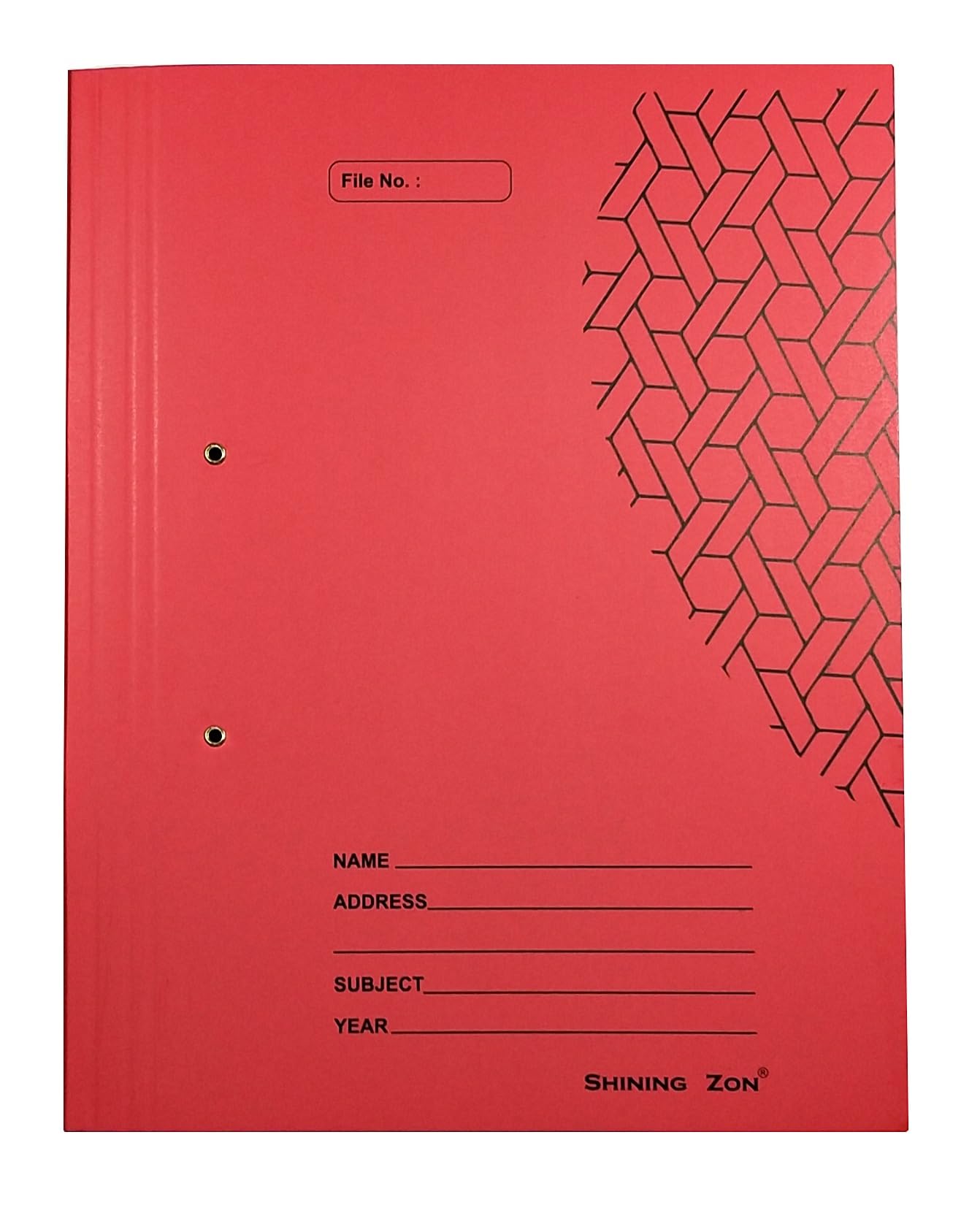 Shining Zon Cobra Clip Spring File Card Board File Folder for Documents ...