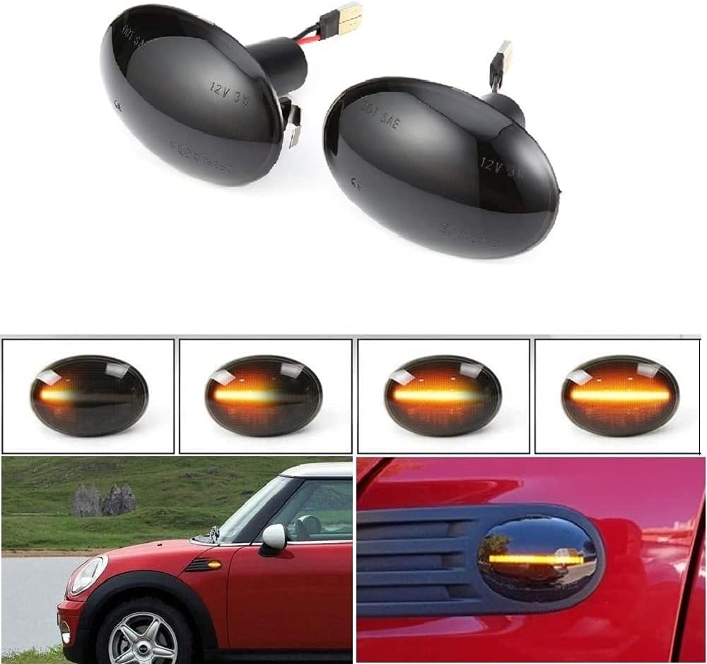 Amazon.com: Dynamic LED Side Marker Light led front fender side marker ...