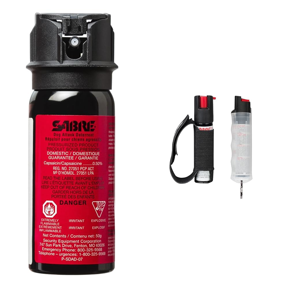 SABRE Dog & Coyote Attack Deterrent - Humane and Effective, Maximum ...