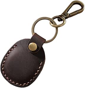 Amazon.co.jp: DEVENTORZ キーホルダー 本革 ICチップ対応 コイン収納 キーケース 小銭ポケット付き AirTag QUICPay互換 メンズ レディース 多機能 ...