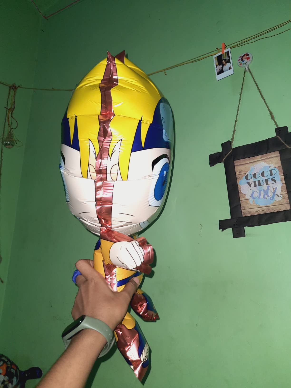 Atpata Funky Naruto Fighter Theme Kids Birthday Decoration Party Foil ...