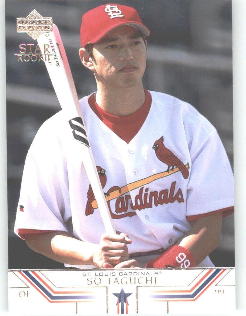 2002 Upper Deck #508 So Taguchi SR RC - St. Louis Cardinals (RC ...