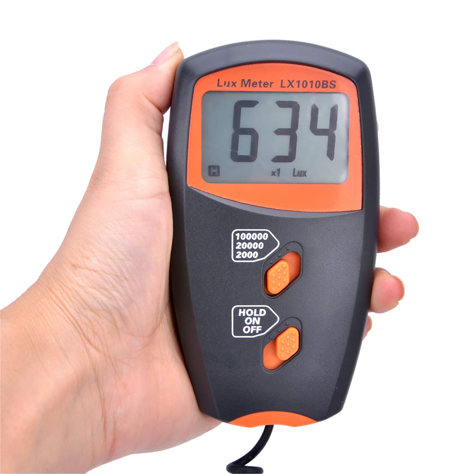 Buy Digital Illuminance Light Meter, Photometer Lux Meter, 0~40mW/cm ...