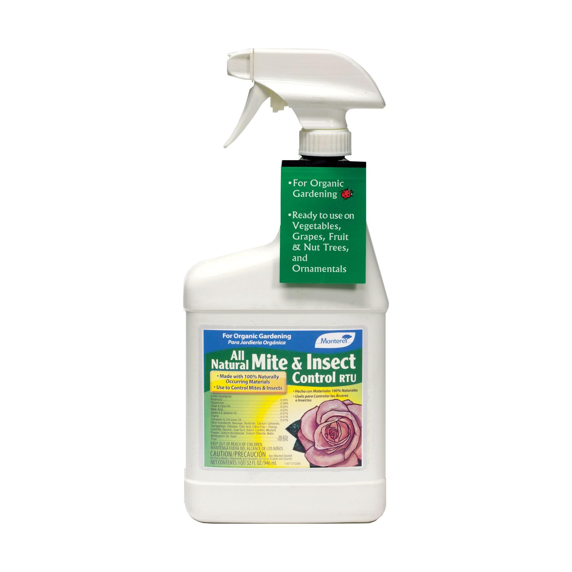 Amazon.com: Monterey All Natural Mite & Insect Control RTU : Patio ...
