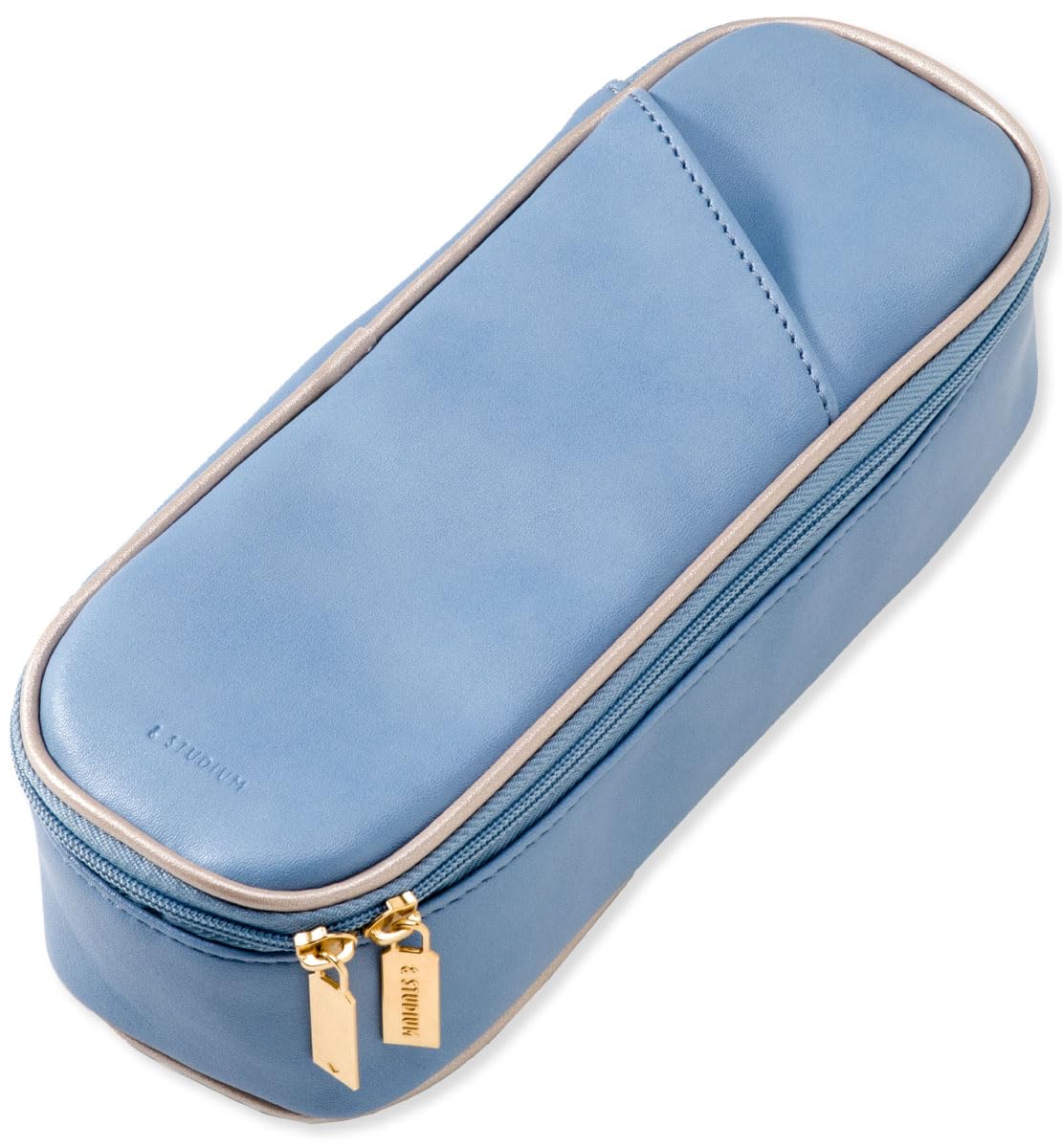 Amazon | いろは出版 STUDY PEN CASE GAP-03 BLUE | ペンケース | 文房具・オフィス用品