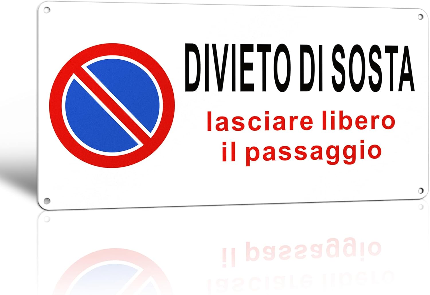 TAKULA Divieto di Sosta - Lasciare Libero il Passaggio, Cartello Passo ...