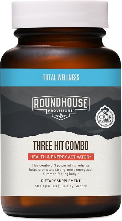 Amazon.com: ROUNDHOUSE PROVISION Three Hit Combo by Chuck Norris – Fat ...