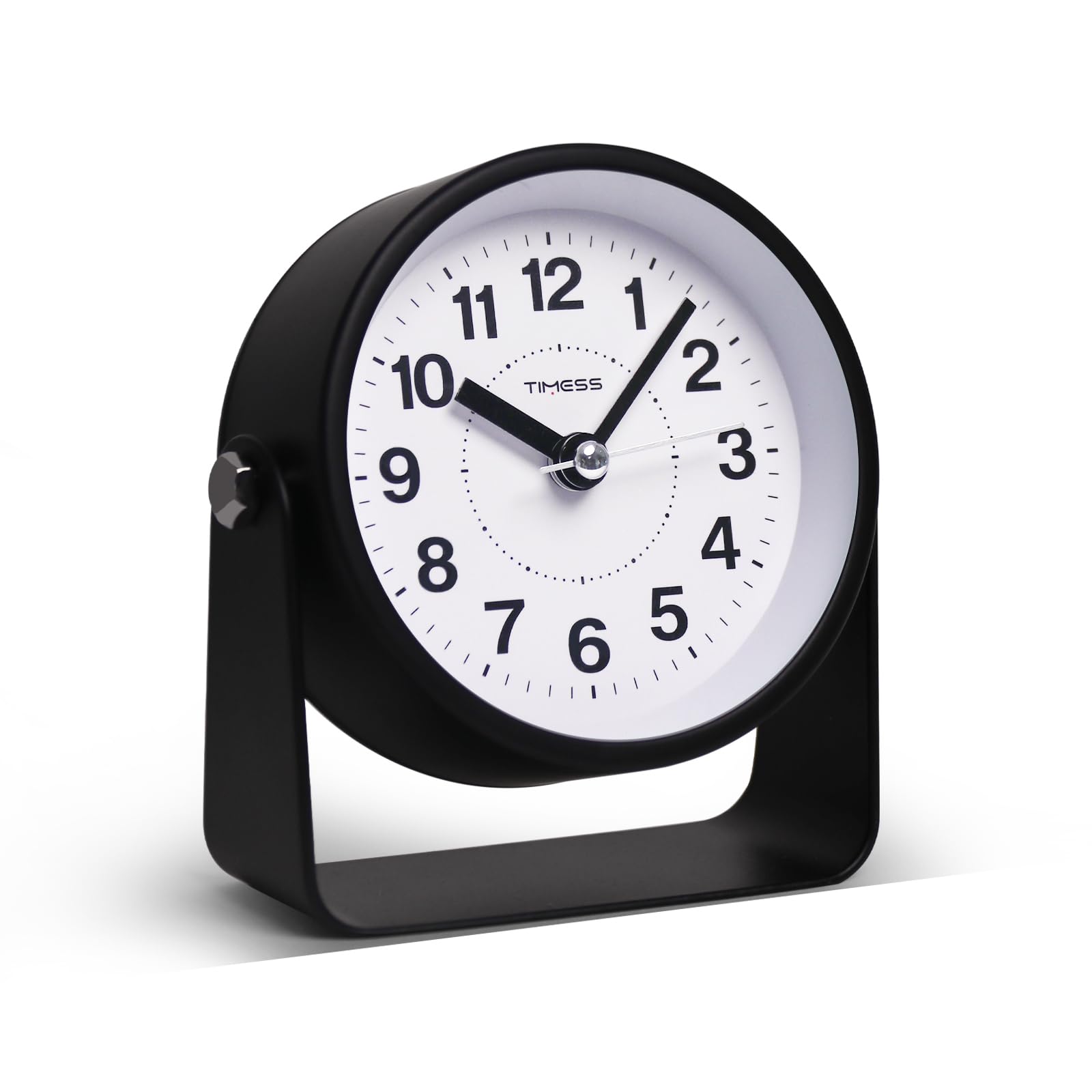 Amazon.com: Analog Alarm Clock, Silent Non-Ticking Quartz Movement ...