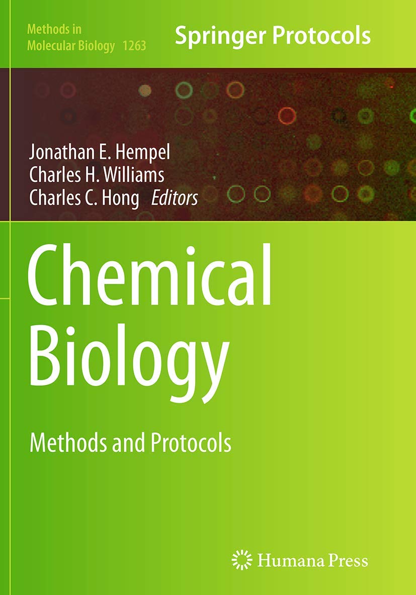 Amazon.com: Chemical Biology: Methods and Protocols (Methods in ...