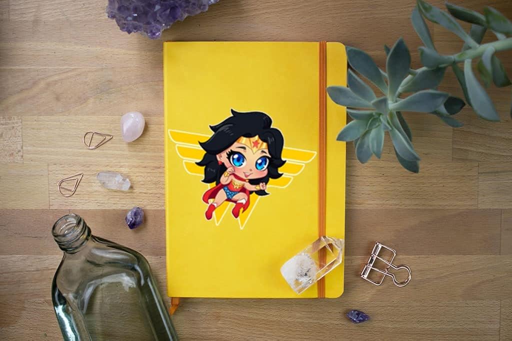 Una calcomanía de tamaño perfecto para mujer, calcomanía de maravilla ...