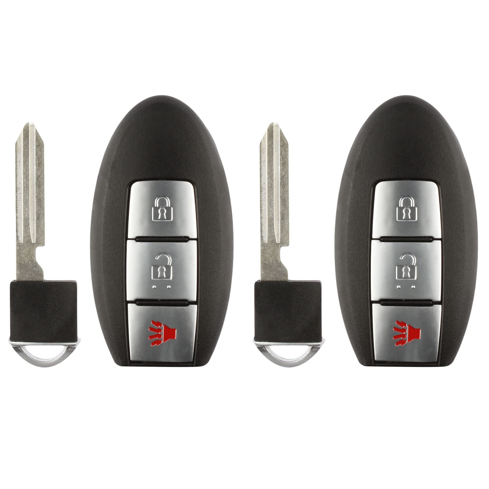 Amazon.com: 2x Keyless Option Remote Smart 3btn Key Fob For Nissan ...