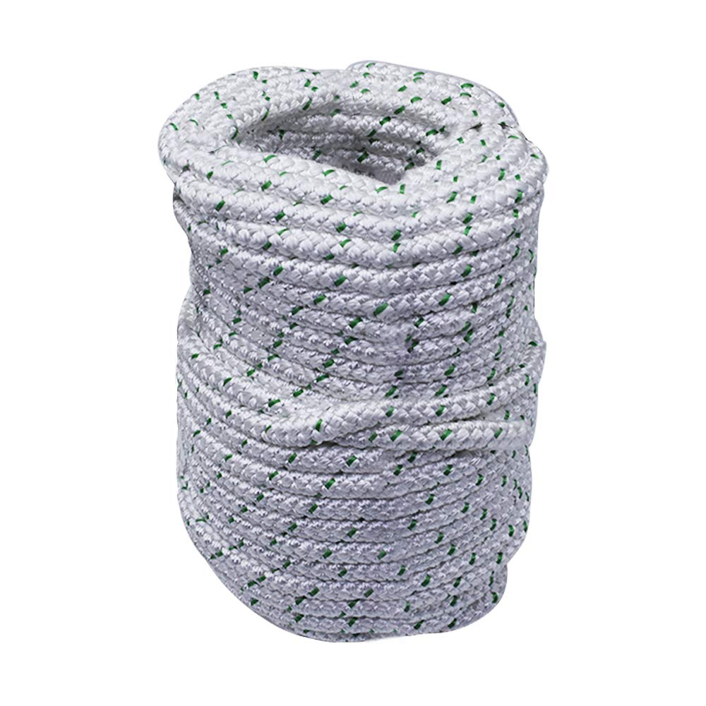 3/8 Inch x 100 Feet 4800Lbs Double Braid Polyester Strong Pulling ...