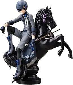 Amazon.com: Anime Ciel Phantomhive Figure Action Figure PVC Cartoon ...